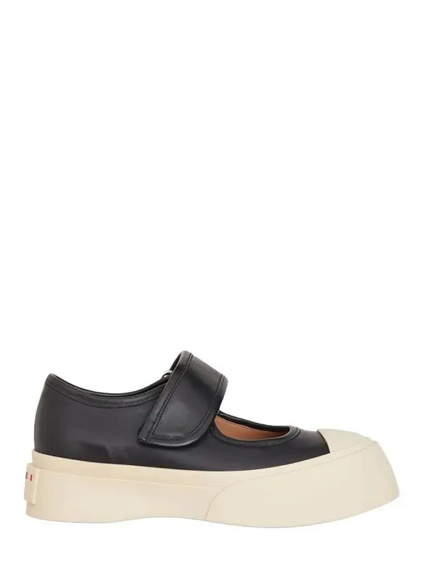 Marni Mary Jane Low-top Sneakers - Black