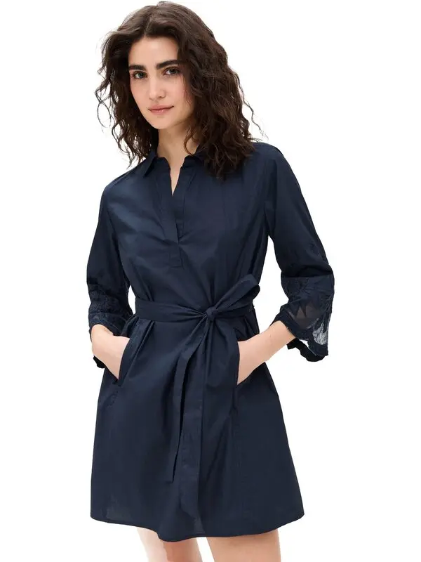 Velvet By Graham & Spencer Missie Dress - Navy