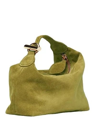 LIFFNER Pillow Pouch Micro Army Suede - Green