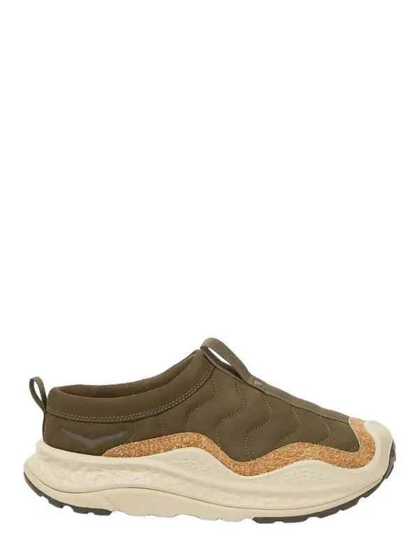 Hoka One One Elite Ora Primo Leather Sneakers - Green