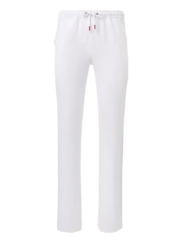 Kiton Linen Pants - White