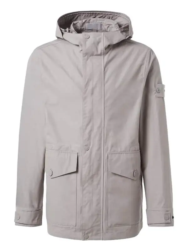 Stone Island Ghost Cotton Canvas Jacket - Grey