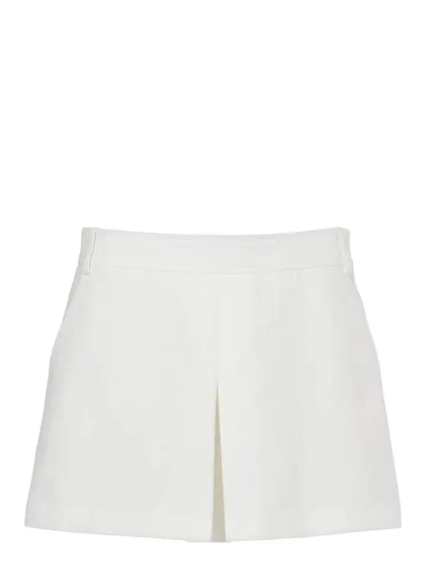 TOM FORD Cotton And Silk-blend Piqué Skort - White