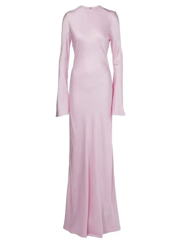 Remain Birger Christensen Bridal Satin Gown - Pink