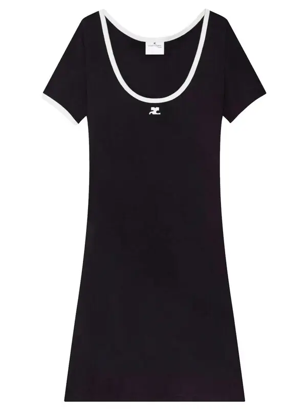 COURREGES Holistic Mini Dress - Black
