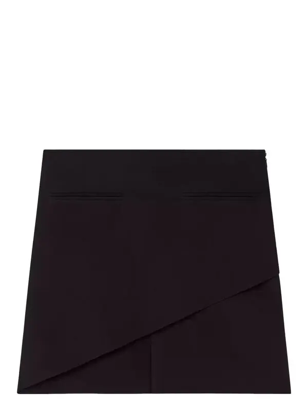 COURREGES Infinity Mini Skirt - Black