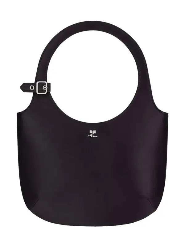 COURREGES Holy Shoulder Bag - Black