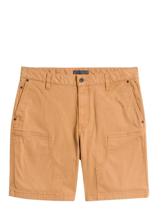 John Varvatos Jayden Double-knee Shorts - Copper