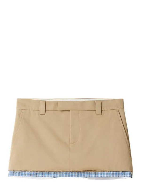 Miu Miu Chino Miniskirt - Cord