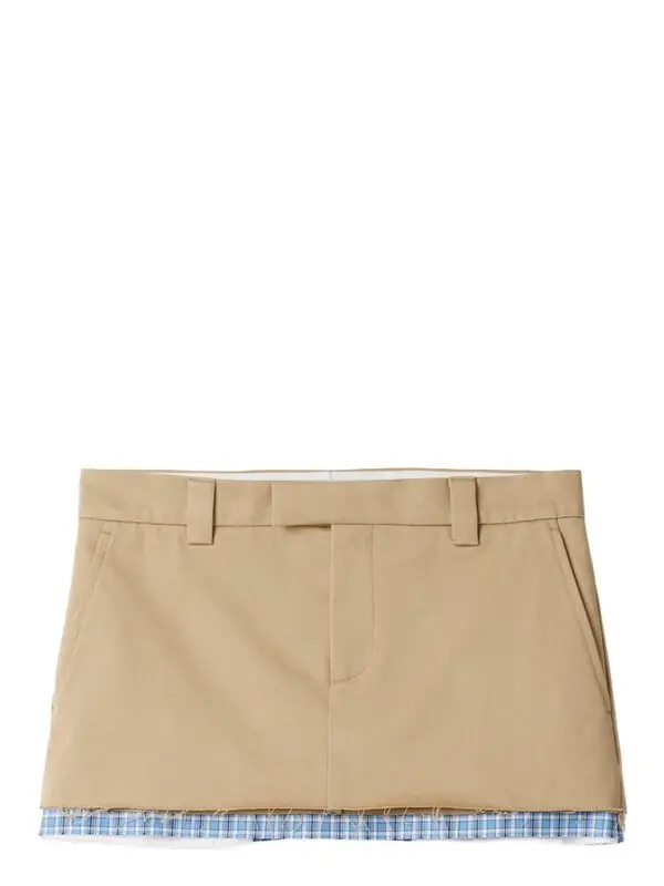 Miu Miu Chino Miniskirt - Cord