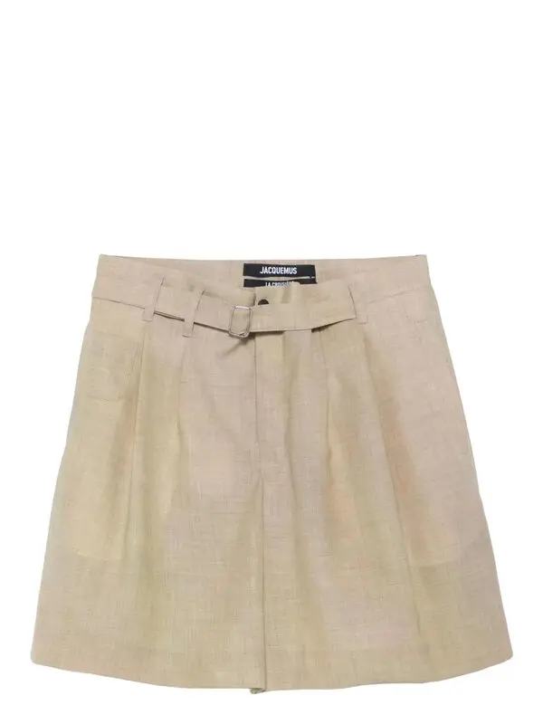 Jacquemus Le Short Fernando - Neutrals