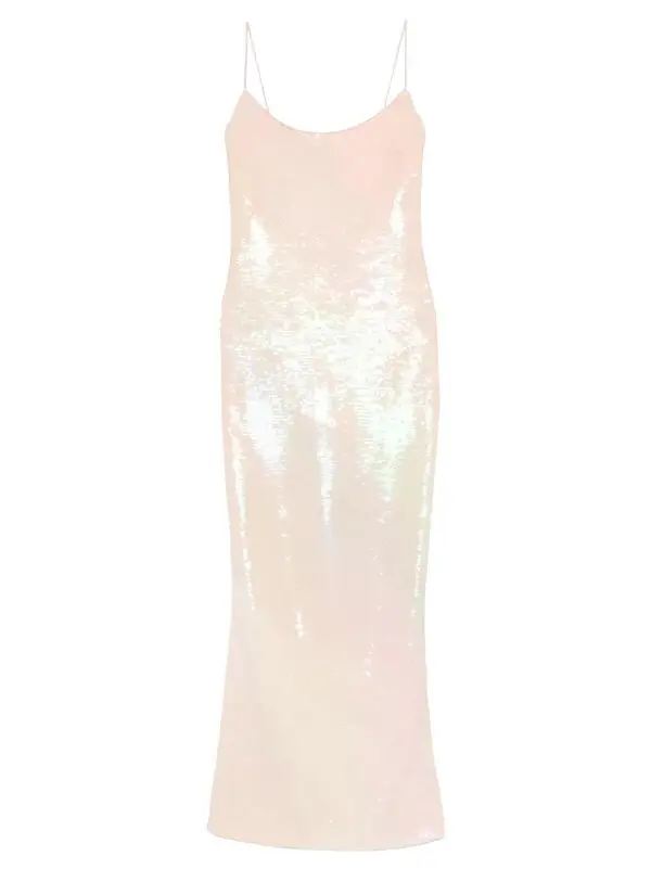 THE NEW ARRIVALS ILKYAZ OZEL Isis Maxi Dress - Pink