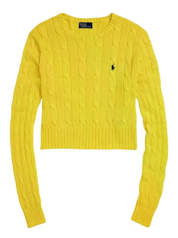 Polo Ralph Lauren Pony-embroidered Jumper - Yellow