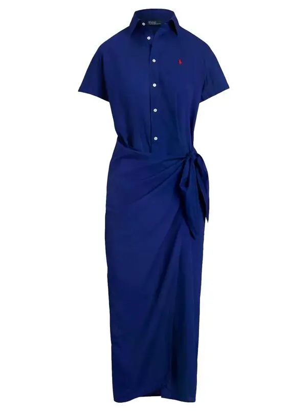 Polo Ralph Lauren Twill Shirtdress - Blue