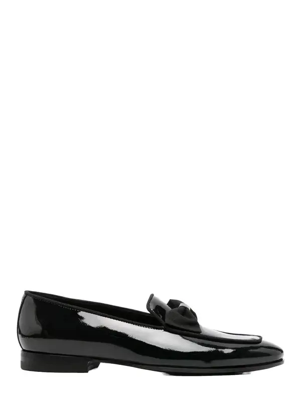 Tagliatore Patent-leather Loafers - Black