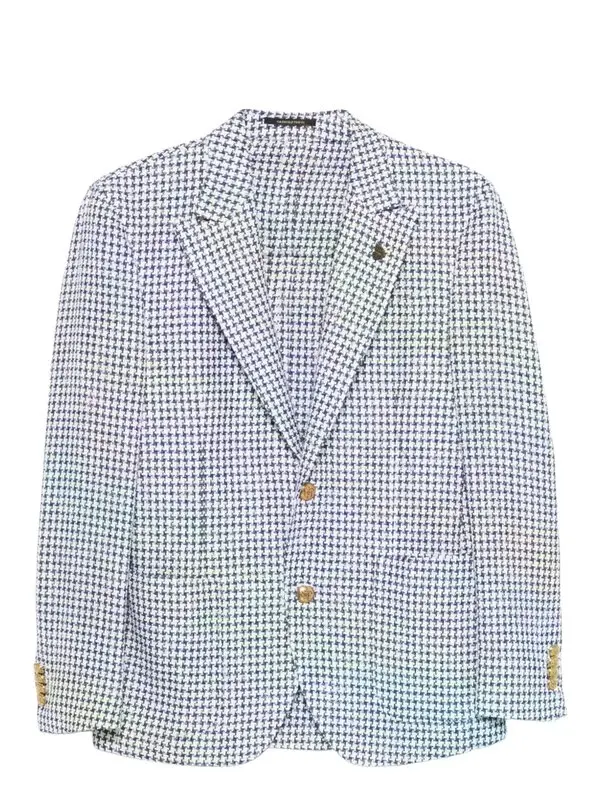 GABRIELE PASINI Tweed Blazer - White