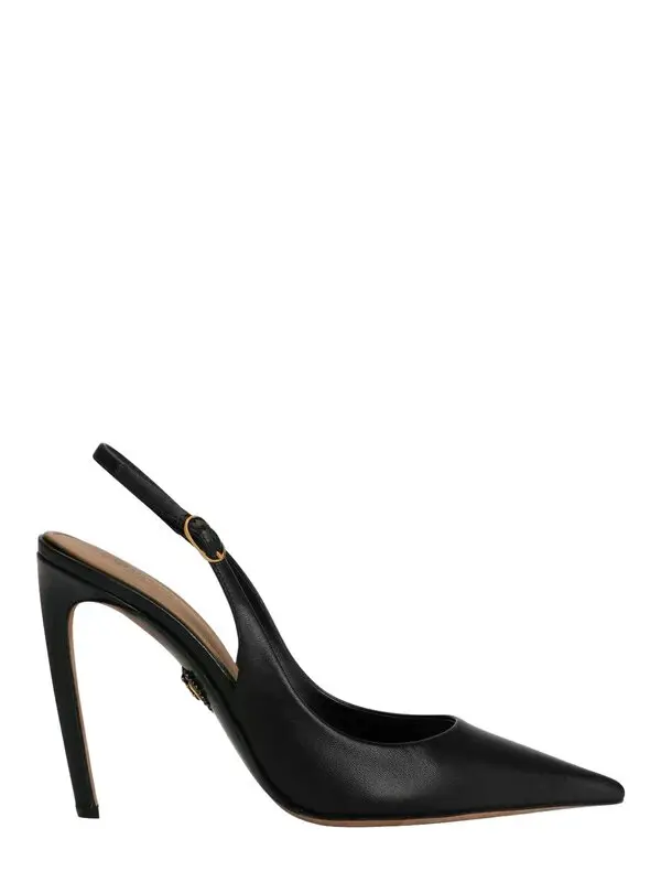 Dolce & Gabbana Leather Slingback Pumps - Black