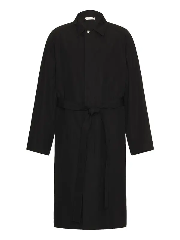 THE ROW Eugene Coat - Black