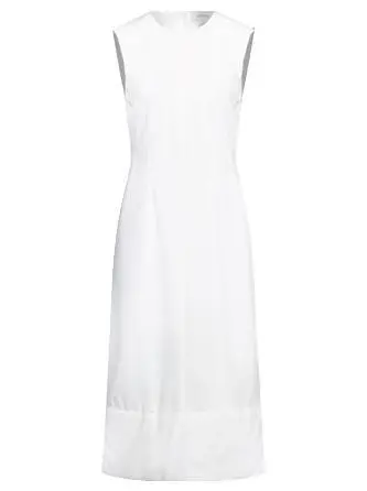 Sportmax Crepe Midi Dress - White