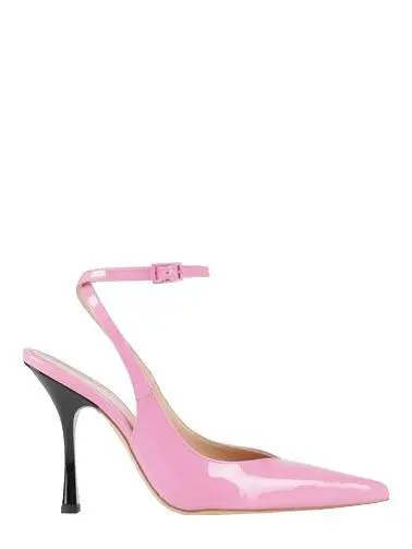 LIU •JO Leonie Hanne X Leather Pumps - Pink