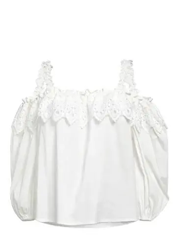LIU •JO Off-the-shoulder Top - White
