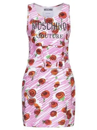 Moschino Midi Cotton Dress - Pink