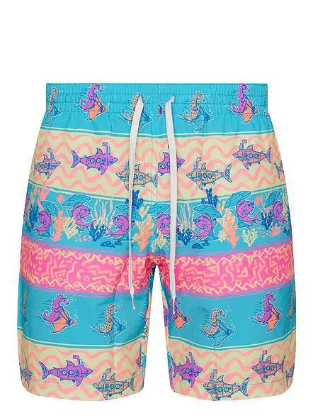 CHUBBIES 7" Swim Short - Bright Blue
