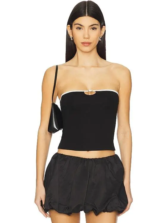 Superdown Whitney Strapless Top - Black