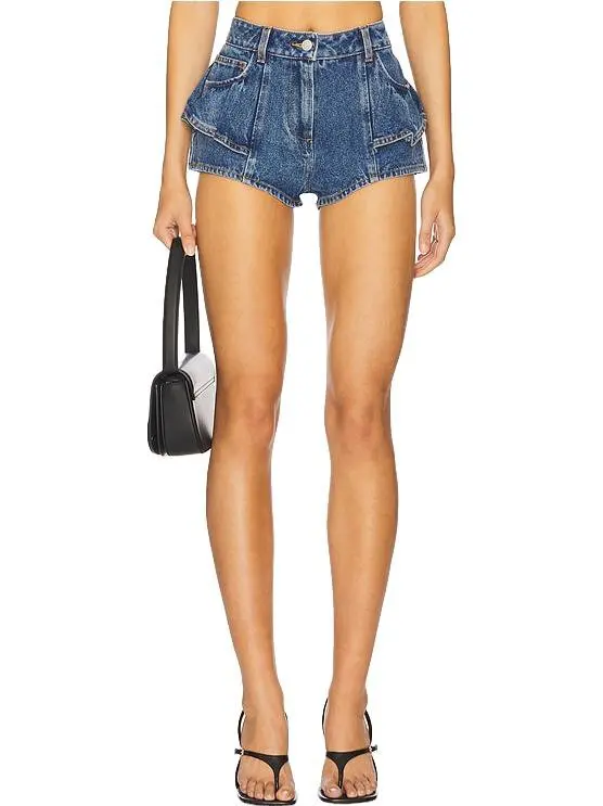 AKNVAS Riley Denim Shorts - Blue