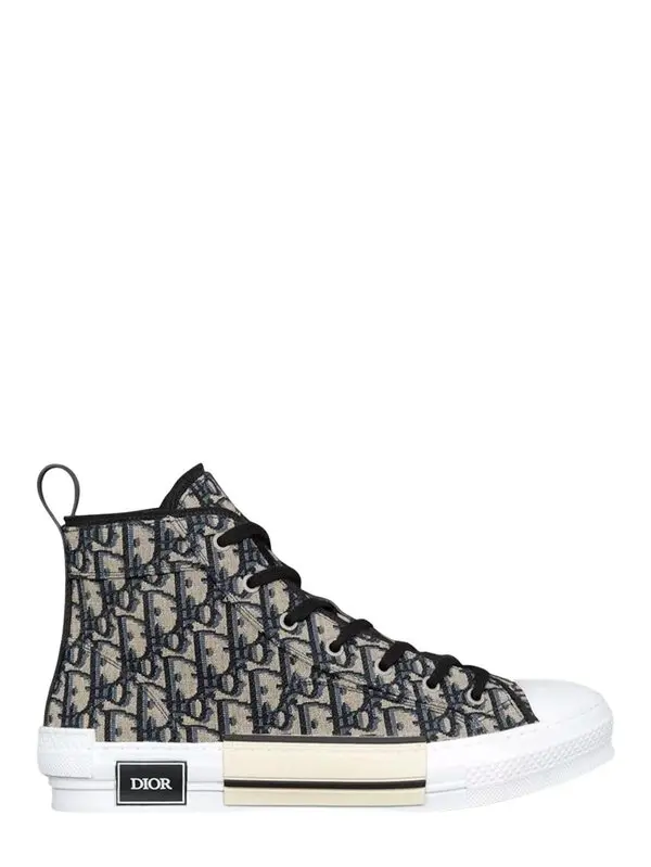 Dior B23 High-top Sneakers - Beige/black