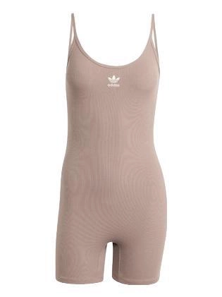 Adidas Essentials Rib Bodysuit - Trace Brown