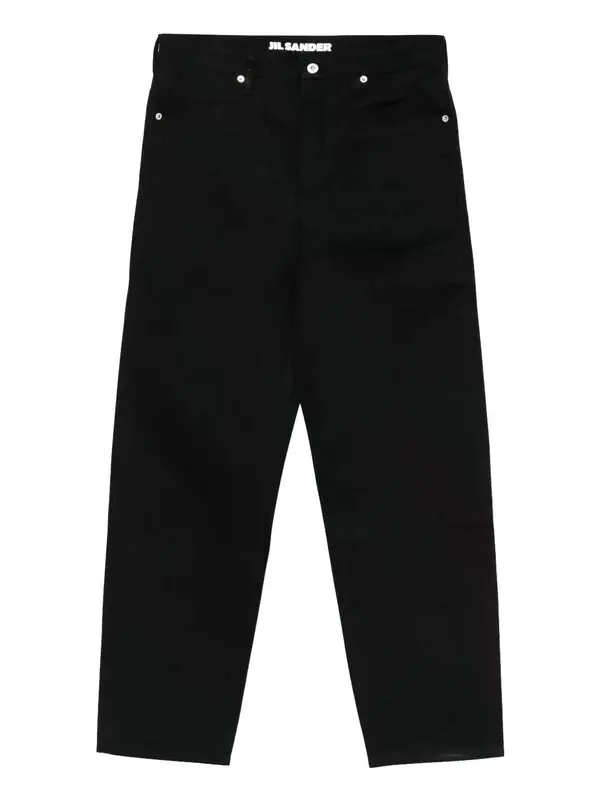 JIL SANDER Straight-leg Jeans - Black