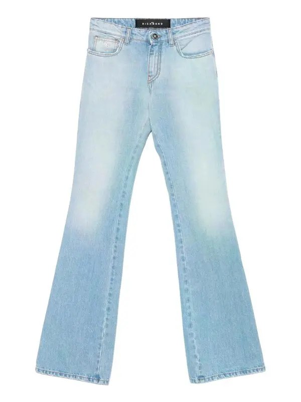John Richmond Flared Jeans - Blue