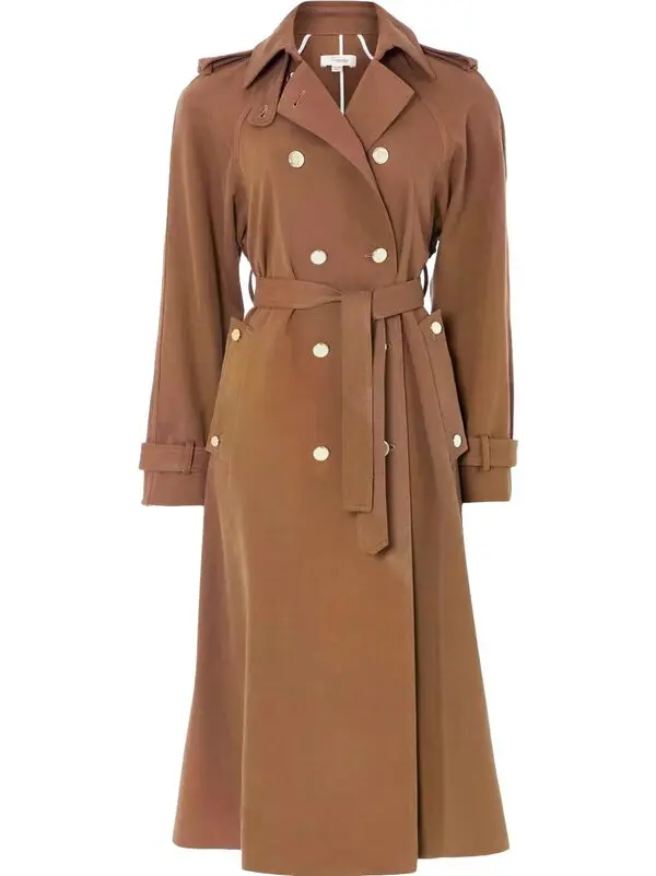 TEMPERLEY LONDON Javier Trench Coat - Brown