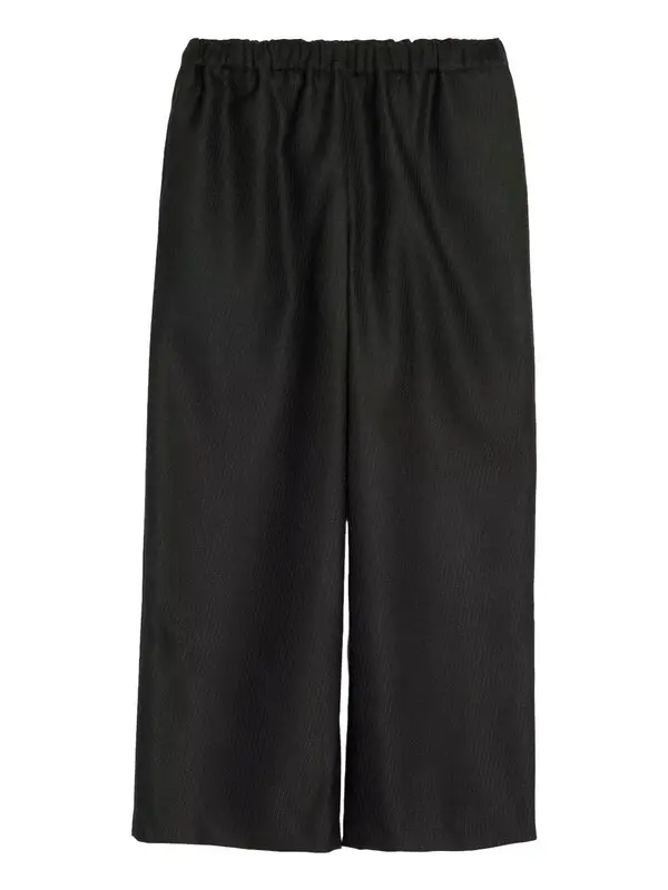 Comme Des Garçons Wool Trousers - Black