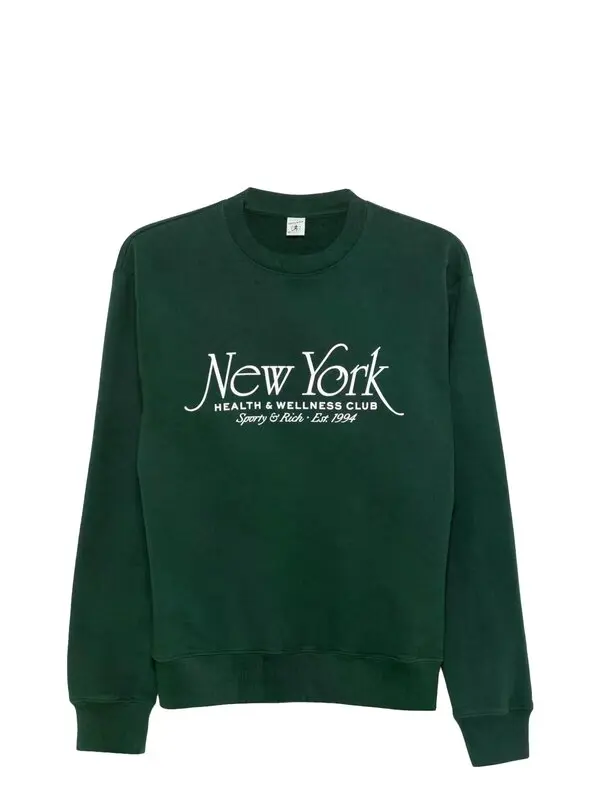SPORTY & RICH Ny 94 Sweatshirt - Green