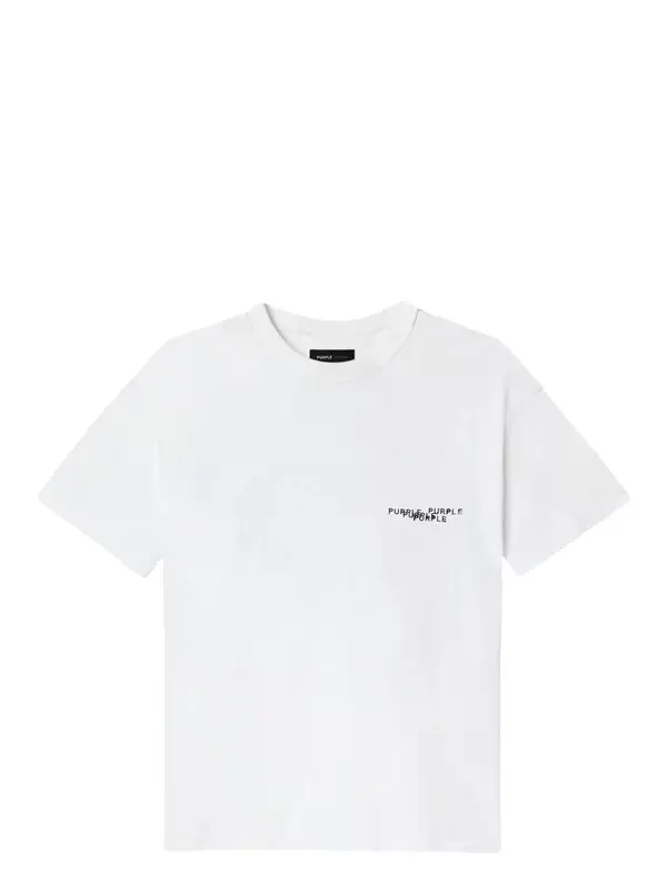PURPLE BRAND Wavelength T-shirt - White