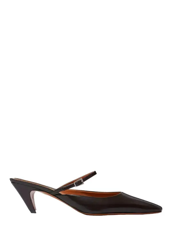Stella McCartney 90mm Square-toe Mules - Black