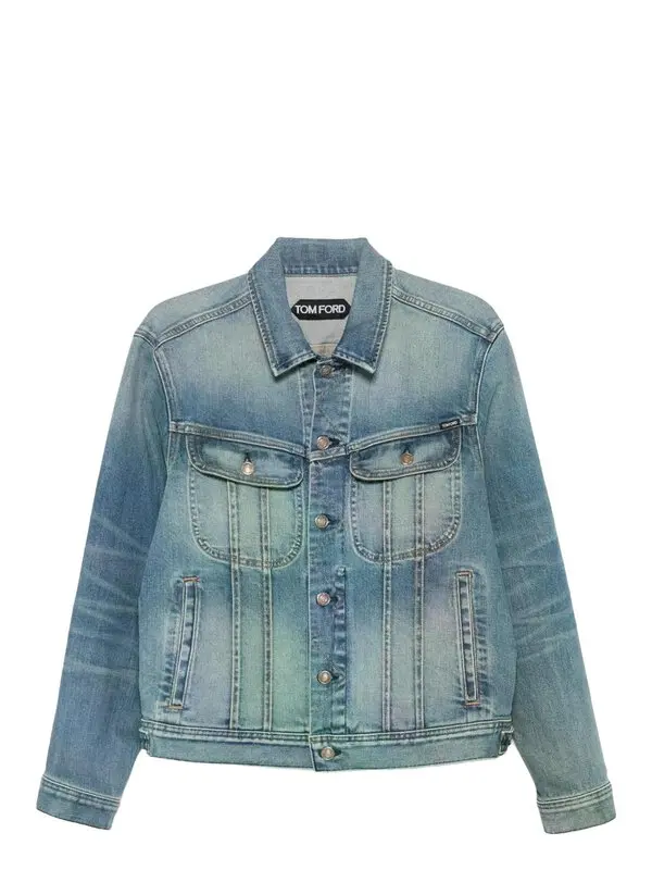 TOM FORD Denim Jacket - Blue