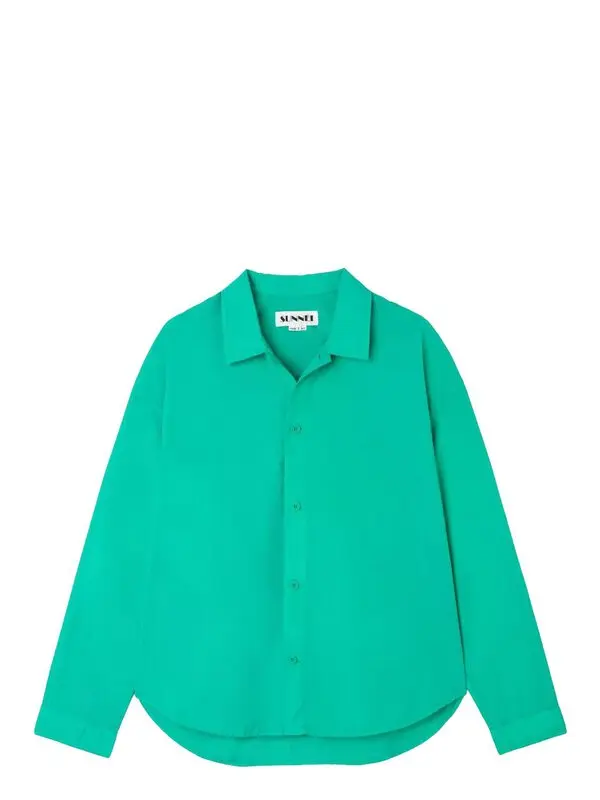 Sunnei Poplin Shirt - Green