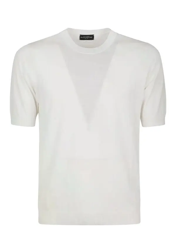BALLANTYNE Jersey T-shirt - White