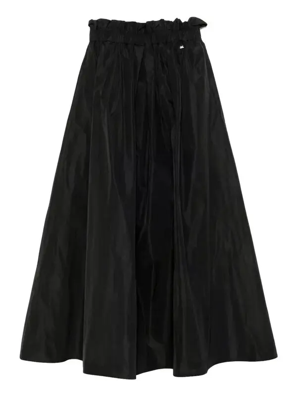Herno Taffeta Maxi Skirt - Black