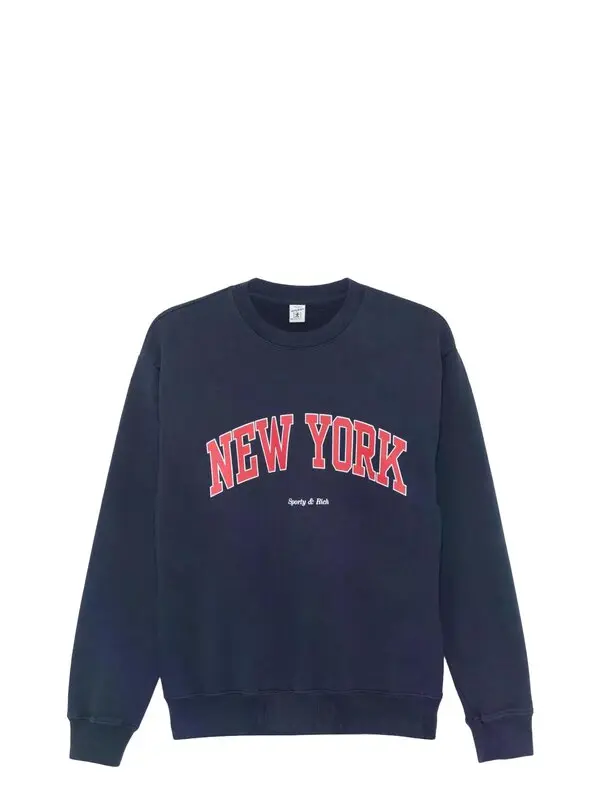 SPORTY & RICH New York Ivy Sweatshirt - Blue