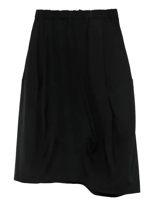 Comme Des Garçons Twill-weave Shorts - Black
