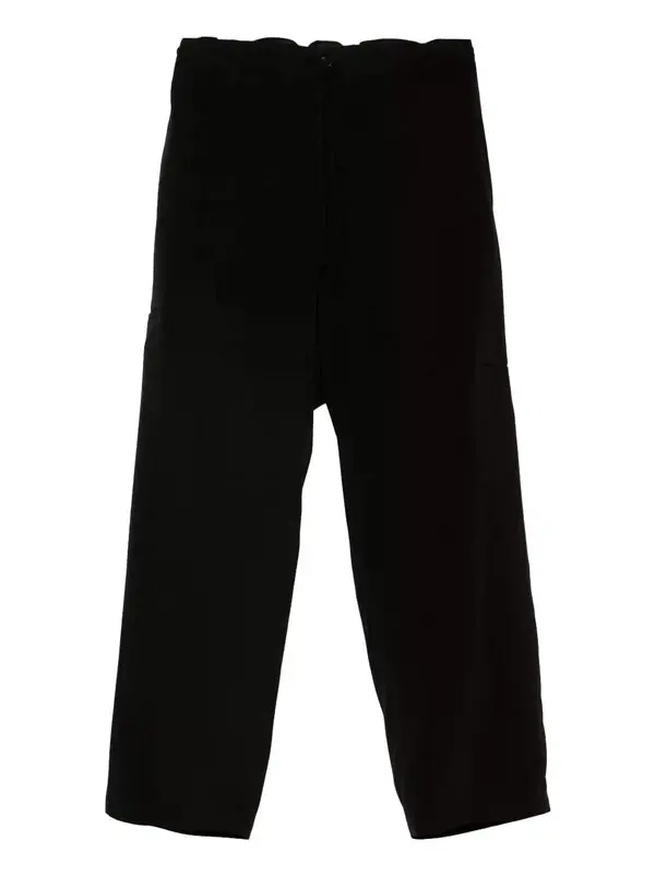Y’s Tuxedo Trousers - Black
