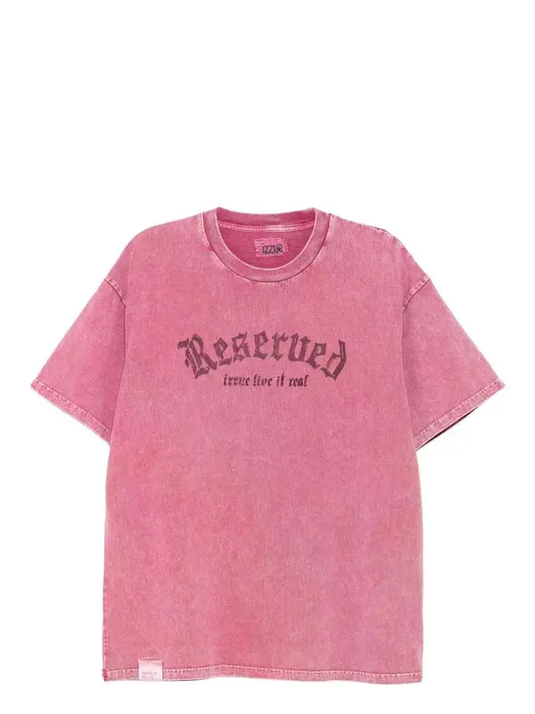 Izzue Printed T-shirt - Pink