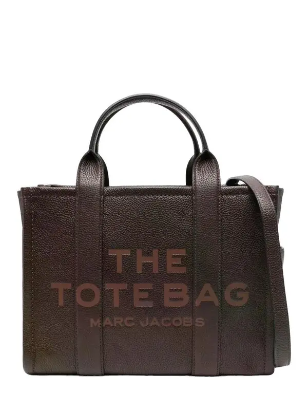 Marc Jacobs Medium The Leather Tote Bag - Brown