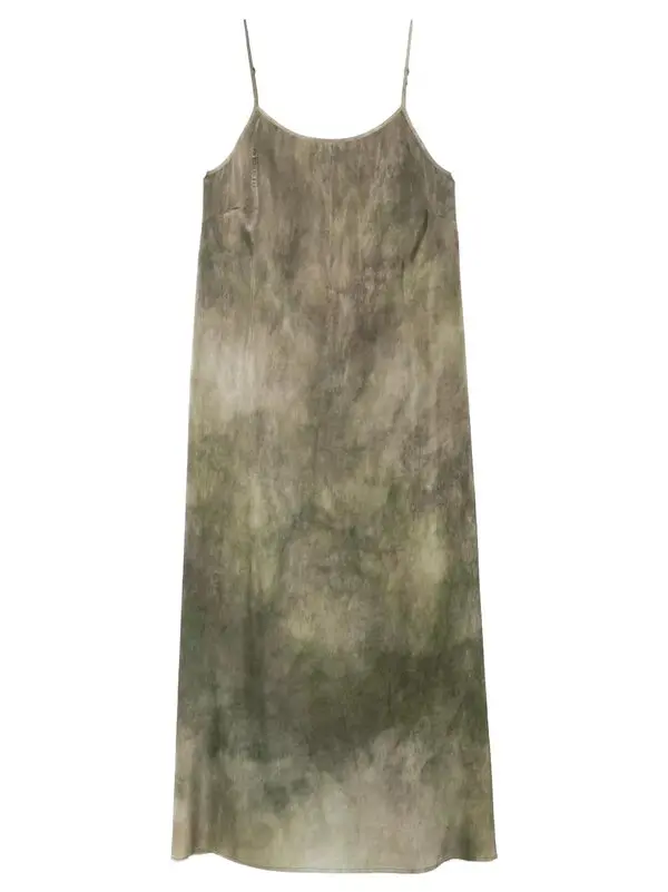 UMA WANG Anya Midi Dress - Green