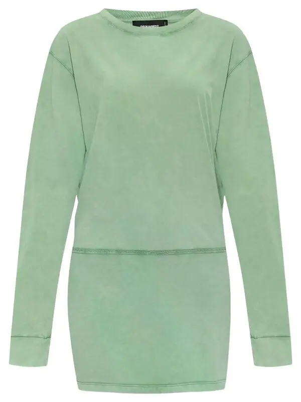 Dsquared2 Long-sleeve Mini Dress - Green