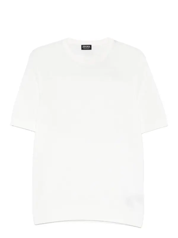 Zegna Cotton T-shirt - White